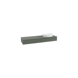 Villeroy & Boch V&B Waschtischunterschrank mit Frontstruktur -Beleuchtung Antao 160x50cm, WBP-farbe Lac, lea gre. m Lac ; Villeroy & Boch (L16110HL)