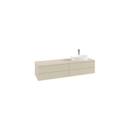 Villeroy & Boch V&B Waschtischunterschrank mit Frontstruktur -Beleuchtung Antao 160x50cm, HL, WBP botti., si Gr m Lac ; Villeroy & Boch (L27153HJ)