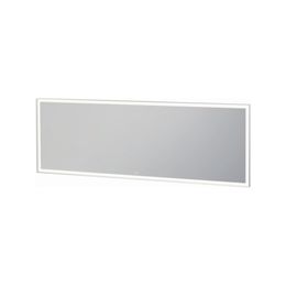 Duravit LED-Lichtspiegel Sensor wei&szlig; L-Cube 200x70x6cm, 48 W, gra m, Sen., Dimm., wd (LC7387049490100)