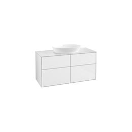 Villeroy & Boch V&B Waschtischunterschrank Wandbeleuchtung Finion 120x60,3cm, Abd.-Pl. wh. m, glo wh. Lac ; Villeroy & Boch (GA3100GF)