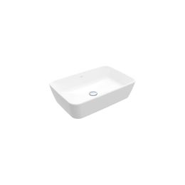 Villeroy & Boch V&B Aufsatzwaschbecken Architectura 60x40cm, eckig, ohne &Uuml;berlauf, wei&szlig; ; Villeroy & Boch (5A276101)