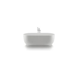 Duravit Oval-Badewanne Luv 180x85x46cm, frei., 2 RS, matt-weiß (700434000000000)