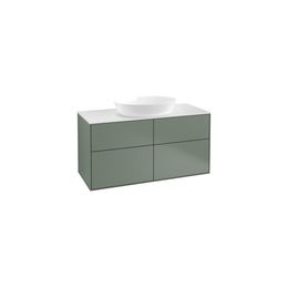 Villeroy & Boch V&B Waschtischunterschrank Wandbeleuchtung Finion 120x60,3cm, Abd.-Pl. wh. m, Oli. m Lac ; Villeroy & Boch (GA3100GM)