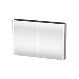 Duravit Uni-Spiegelschrank XSquare Steckd. F 120x80x15,5cm, bg ma, 2 Tür, LED, wandhängend (XS7114007071000)