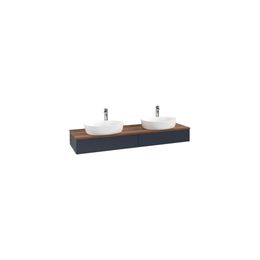 Villeroy & Boch V&B Waschtischunterschrank ohne Frontstruktur Antao 160x50cm, HL, WBP w. wal, md bl. m Lac ; Villeroy & Boch (K17052HG)