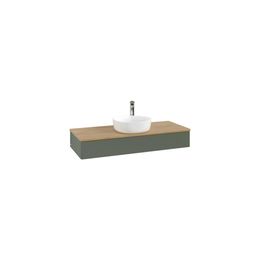 Villeroy & Boch V&B Waschtischunterschrank ohne Frontstruktur, mit Beleuchtung Antao 120x19x50cm, HL, WBP hon. Oa, le g. m La ; Villeroy & Boch (L10051HL)