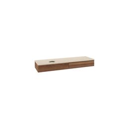 Villeroy & Boch V&B Waschtischunterschrank mit Frontstruktur -Beleuchtung Antao 160x50cm, WBP-farbe botti., warm walnut ; Villeroy & Boch (L15113HM)