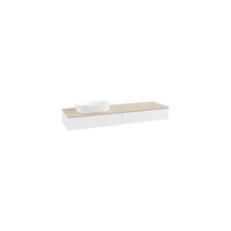 Villeroy & Boch V&B Waschtischunterschrank mit Frontstruktur -Beleuchtung Antao 160x50cm, WBP-farbe botti., wh. m Lac ; Villeroy & Boch (L15113MT)