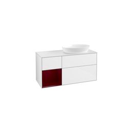 Villeroy & Boch V&B Waschtischunterschrank Wandbeleuchtung Finion 120cm, Pl w m, Rg Peo m Lac, glo wh. Lac ; Villeroy & Boch (GA41HBGF)