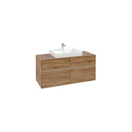 Villeroy & Boch V&B Waschtischunterschrank Collaro 120x54,8x50cm, WT mi, LED 8,8 W, Kan Oa ; Villeroy & Boch (C081B0RH)