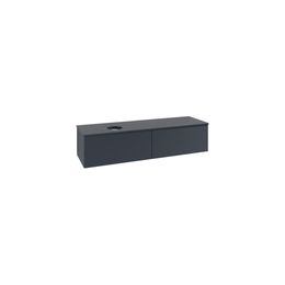 Villeroy & Boch V&B Waschtischunterschrank mit Frontstruktur -Beleuchtung Antao 160x50cm, WBP-farbe Lac, md bl. m Lac ; Villeroy & Boch (L37110HG)