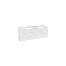 Villeroy & Boch V&B Waschtischunterschrank Collaro 160x54,8x50cm, f 2 WT, LED 12W, wh. ma ; Villeroy & Boch (C123B0MS)