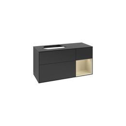 Villeroy & Boch V&B Waschtischunterschrank Finion 120cm, Pl b m, Rg r si G m La, bla m Lac ; Villeroy & Boch (F402HJPD)