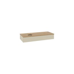 Villeroy & Boch V&B Waschtischunterschrank ohne Frontstruktur, mit Beleuchtung Antao 120x19x50cm, HL, WBP hon. Oa, si G m Lac ; Villeroy & Boch (L11051HJ)