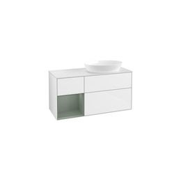 Villeroy & Boch V&B Waschtischunterschrank Wandbeleuchtung Finion 120cm, Pl w m, Rg Ol m Lac, glo wh. Lac ; Villeroy & Boch (GA41GMGF)