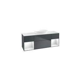 Villeroy & Boch V&B Waschtischunterschrank Wandbeleuchtung Finion 160cm, Pl w m, Rg g w Lac, md bl. m Lac ; Villeroy & Boch (GD01GFHG)