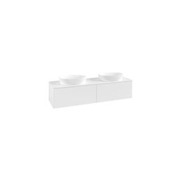 Villeroy & Boch V&B Waschtischunterschrank ohne Frontstruktur, mit Beleuchtung Antao 160x50cm, WBP-farbe Lac, wh. m lacquer ; Villeroy & Boch (L39010MT)