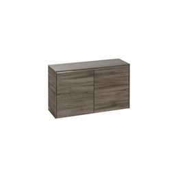 Villeroy & Boch V&B Sideboard Subway 3.0 72,8x42,3x25,6cm, Gr. Alu gl, stone oak ; Villeroy & Boch (C60000RK)