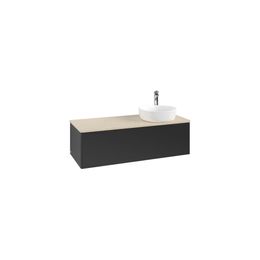 Villeroy & Boch V&B Waschtischunterschrank ohne Frontstruktur Antao 120x36x50cm, HL, WBP botti., bla m Lac ; Villeroy & Boch (K34053PD)