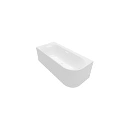 Villeroy & Boch V&B V&B Oval-Badewanne Duo LOOP& FRIENDS 180x80cm, links, stone white ; Villeroy & Boch (A180LOF9CL00VRW)