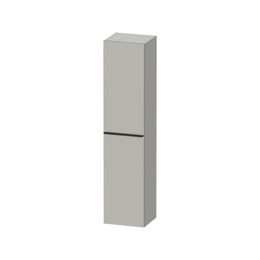 Duravit Hochschrank D-Neo 40x36cm, 1 T&uuml;r, 5 B&ouml;, An R, sw/gr ma (DE1328RBD070000)