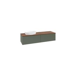 Villeroy & Boch V&B Waschtischunterschrank ohne Frontstruktur Antao 160x50cm, WBP w. wal, lea gre. m Lac ; Villeroy & Boch (K37012HL)