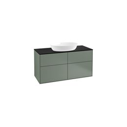 Villeroy & Boch V&B Waschtischunterschrank Wandbeleuchtung Finion 120x60,3cm, Abd.-Pl. bla m, Oli. m Lac ; Villeroy & Boch (GA3200GM)