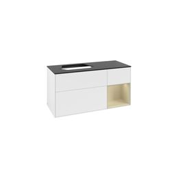 Villeroy & Boch V&B Waschtischunterschrank Finion 120cm, Pl b m, Rg r si G m La, wh. m Lac ; Villeroy & Boch (F402HJMT)