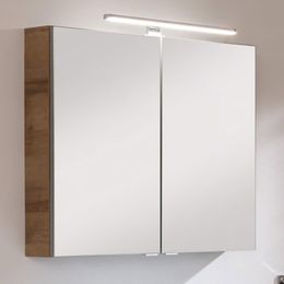 Fackelmann B.brillant LED-Spiegelschrank 80 x 68 cm