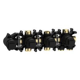 Herzbach MODUL7 PUSH Thermostat Einbaukörper für 2 Verbraucher