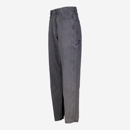 Karl Kani Hellgraue Jeans mit Logo-Details