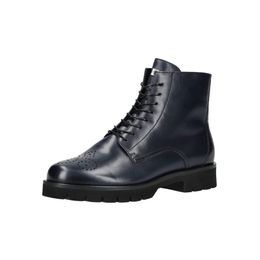 H&ouml;gl H&ouml;gl Leder-Boots "Brooklyn" in Dunkelblau | Gr.: 42