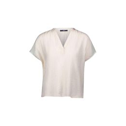 Zero Crinkle-Bluse mit V-Ausschnitt in Eggnog | Gr.: 38