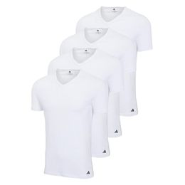 adidas Sportswear Unterhemd / Shirt Kurzarm Active Flex Cotton in Wei&szlig; | Gr.: L