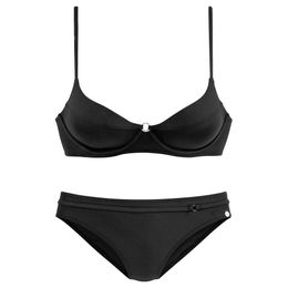 Lascana Bikini Damen Gr&ouml;&szlig;e S schwarz