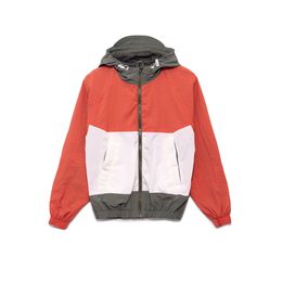 Daniel Hills &Uuml;bergangsjacke Jungen Gr&ouml;&szlig;e 116 oliv / karminrot / wei&szlig;