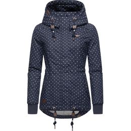 Ragwear Winter Jacket 'Danka' female Blue size XXL