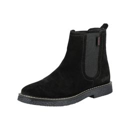 Kickers Stiefelette »Stiefelette Veloursleder/Textil« Schwarz 36 36 Verschluss: Schlupfschuh