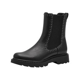 Tamaris Stiefelette &raquo;Stiefelette Lederimitat&laquo; Schwarz 41 41 Verschluss: Schlupfschuh