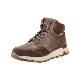 Camel Active Stiefelette »Stiefelette Leder« Braun 45 45 Verschluss: Schnürung