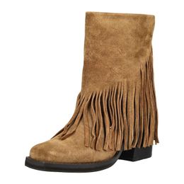 Steve Madden Bikerboots »Stiefelette Veloursleder« Chestnut 36 36 Verschluss: Schlupfschuh