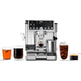 Ninja Espressomaschine »Luxe Café Pro Kaffeemaschine ES701EU« 3-in-1-Kaffeemaschine für Espresso, Filterkaffee und Cold Brew Silber