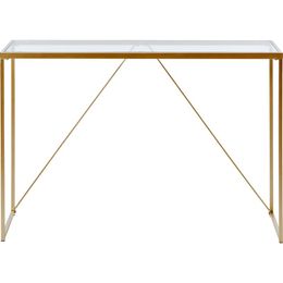 Jahnke Konsolentisch »GLAM CONSOLE« Breite ca. 111 cm, Beistelltisch goldfarben/transparent + goldfarben + transparent