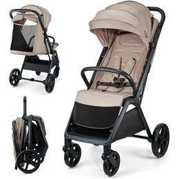 Kinderkraft Kinder-Buggy »LOOM« 27 kg beige