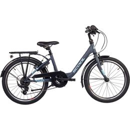 S'COOL S&rsquo;COOL Kinderfahrrad &raquo;S'COOL chiX&laquo; 6 Gang Shimano Kettenschaltung blau Kinderfahrrad