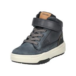 Geox Schnürstiefelette »Stiefelette Veolurs/Textil/Synthetik« Navy/Schwarz 30 30 Verschluss: Klettverschluss