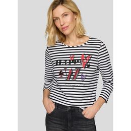 Rabe 3/4-Arm-Shirt mit Schriftzug Schwarz 38 38 Shirt von Rabe