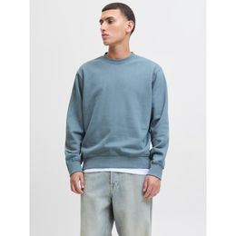Jack & Jones JACK & JONES Sweatshirt &raquo;JJEURBAN EDGE SWEAT CREW NECK NOOS&laquo;, mit Rippb&uuml;ndchen Stormy Weather XS XS Sweater von Jack & Jones