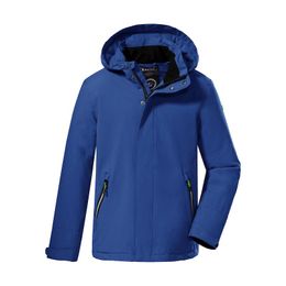 Killtec Outdoorjacke »KOW 206 BYS JCKT« Wasserdichte Winterjacke mit Fleece, regulierbarer Kapuze, Taschen blau 140 140 Winterjacke mit Kapuze und...