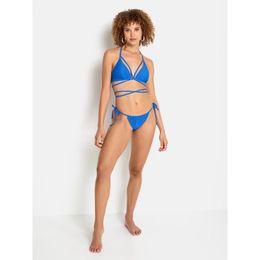 LSCN BY LASCANA Bikini-Hose »Gina« vorne und hinten zu regulieren royalblau 44 - N-Gr N-Gr 44 Trendige Unifarbe